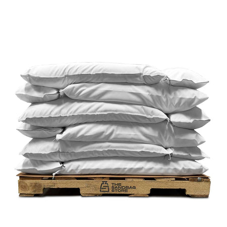 Filled sandbags by the Pallet – Sandbag Store