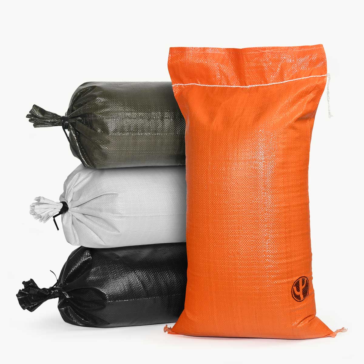 Cactus® Sandbags – 100 Pack, Heavy Duty Polypropylene, 4,000 UVI Rated ...
