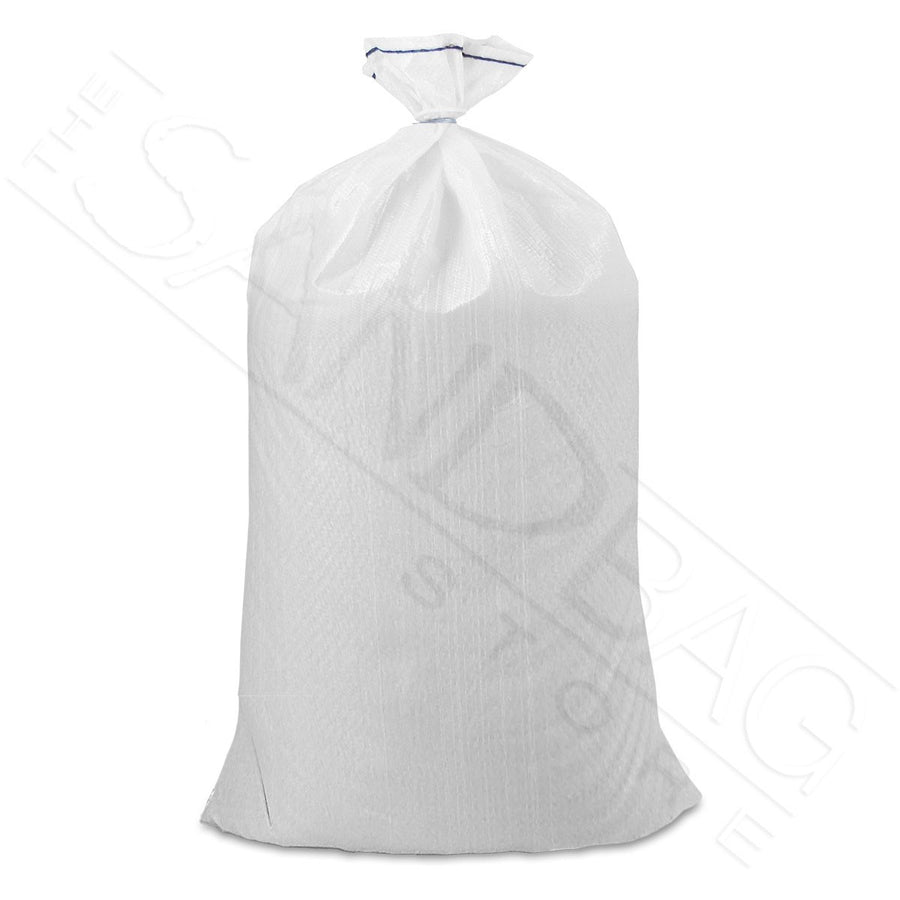 Economy Sandbags – 100 Pack | 2,000 UVI Hemmed Top White | $62.00 ...